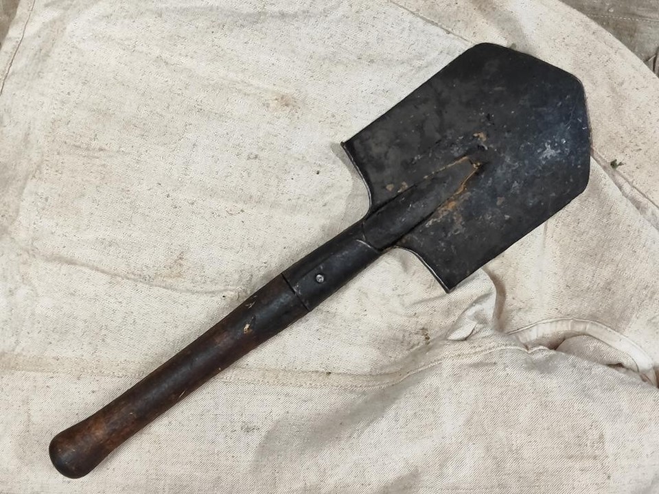 Original WW2 USSR Soviet Red Army Infantry Sapper Shovel Spade NSHZ ...