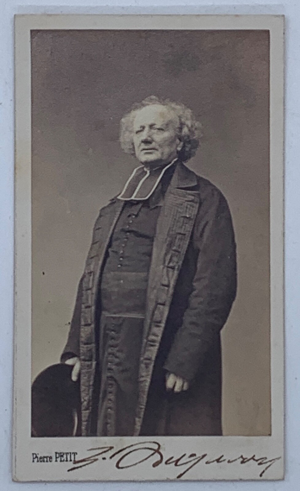 PHOTO SIGNEE Gaspard DEGUERRY curé de La Madeleine fusillé par la ...