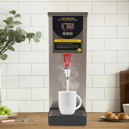 Silver Step-Heating Commercial Electric Hot Water Dispenser Water ...
