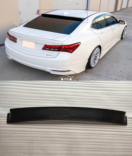 Carbon Roof AILERO Spoiler becquet carbone pour Acura TLX Sedan 2015 ...