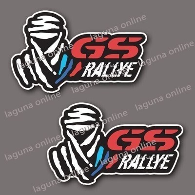Autocollant brillant et résistant aux intempéries avec logo gs dakar ...