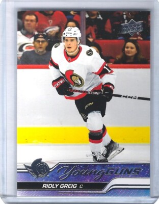 2023-24 Upper Deck #212 Ridly Greig Young Guns Rookie Card | eBay