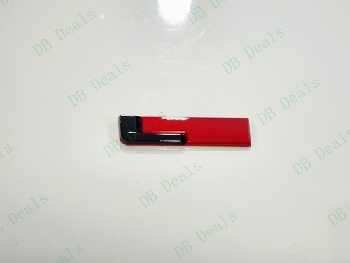 1PC Gloss Black Red Rear L Emblems Letter Badge 2021+ Jeep Grand ...