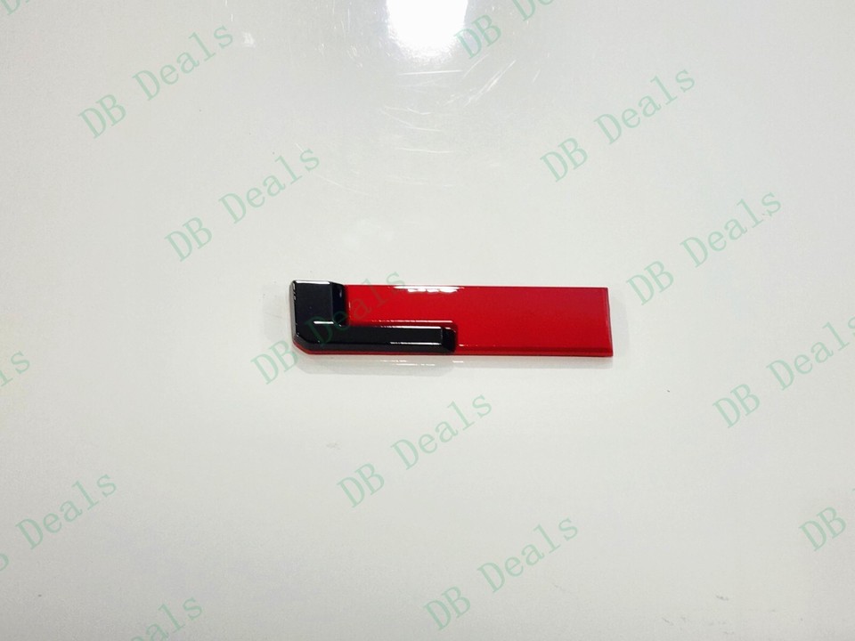 1PC Gloss Black Red Rear L Emblems Letter Badge 2021+ Jeep Grand ...