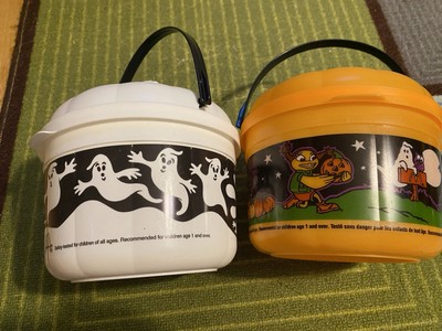 2! 1999 McDonald's Vintage Memorabilia Halloween Boo Bucket Happy Meal ...