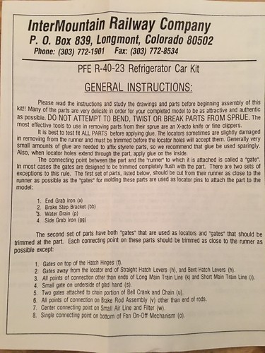 HO Intermountain Swift R-40-23 Steel Ice Bunker Reefer #15456 ...