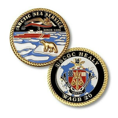 COAST GUARD CUTTER USCGC HEALY WAGB-20 1.75" CHALLENGE COIN | eBay