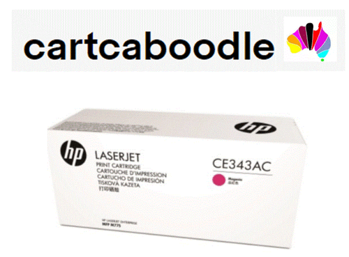 Genuine HP CE343AC / CE343A / 651A MAGENTA Toner - HP M775dn M775f ...