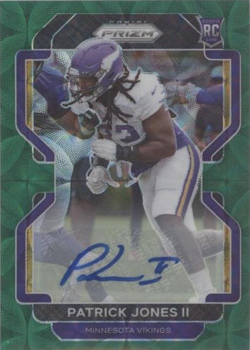 2021 Panini Prizm - Rookie Patrick Jones II #437 Green Scope Prizm Autographs /75 (AU, RC) for ...