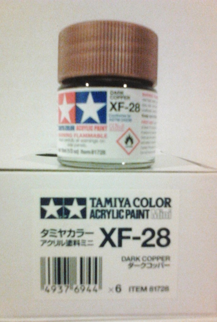 Tamiya 81728 Acrylic Mini Xf28 Dark Copper for sale online | eBay