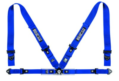 Sparco 4-Point 3" x 2" Competition Harness Set, Blue #04716M1AZ | eBay