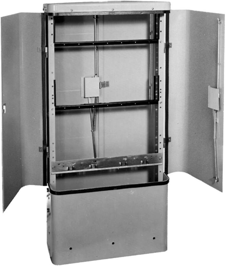 Broadband Internet Phone Utility Electric Box Encloser Outdoor Vertiv ...