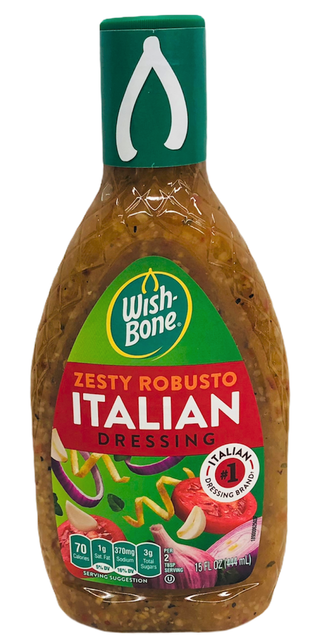 Wish-Bone Salad Dressing Zesty Robusto Italian 15 Oz for sale online | eBay