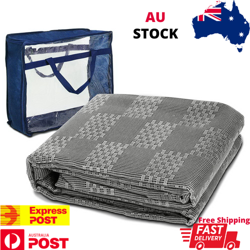 Annex Matting Floor Mat 5m x 2.5m Mesh Camping Caravan Park Annexes 600 ...