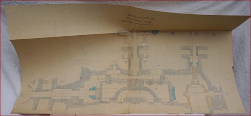 1867 Paris Universal Exhibition Steam Engine Beam Valvetrain Section ...