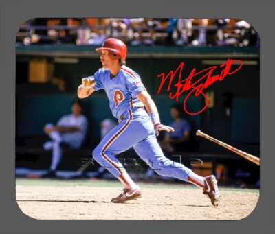 Mike Schmidt Philadelphia Phillies Facsimile Autographed Mouse Pad Item ...