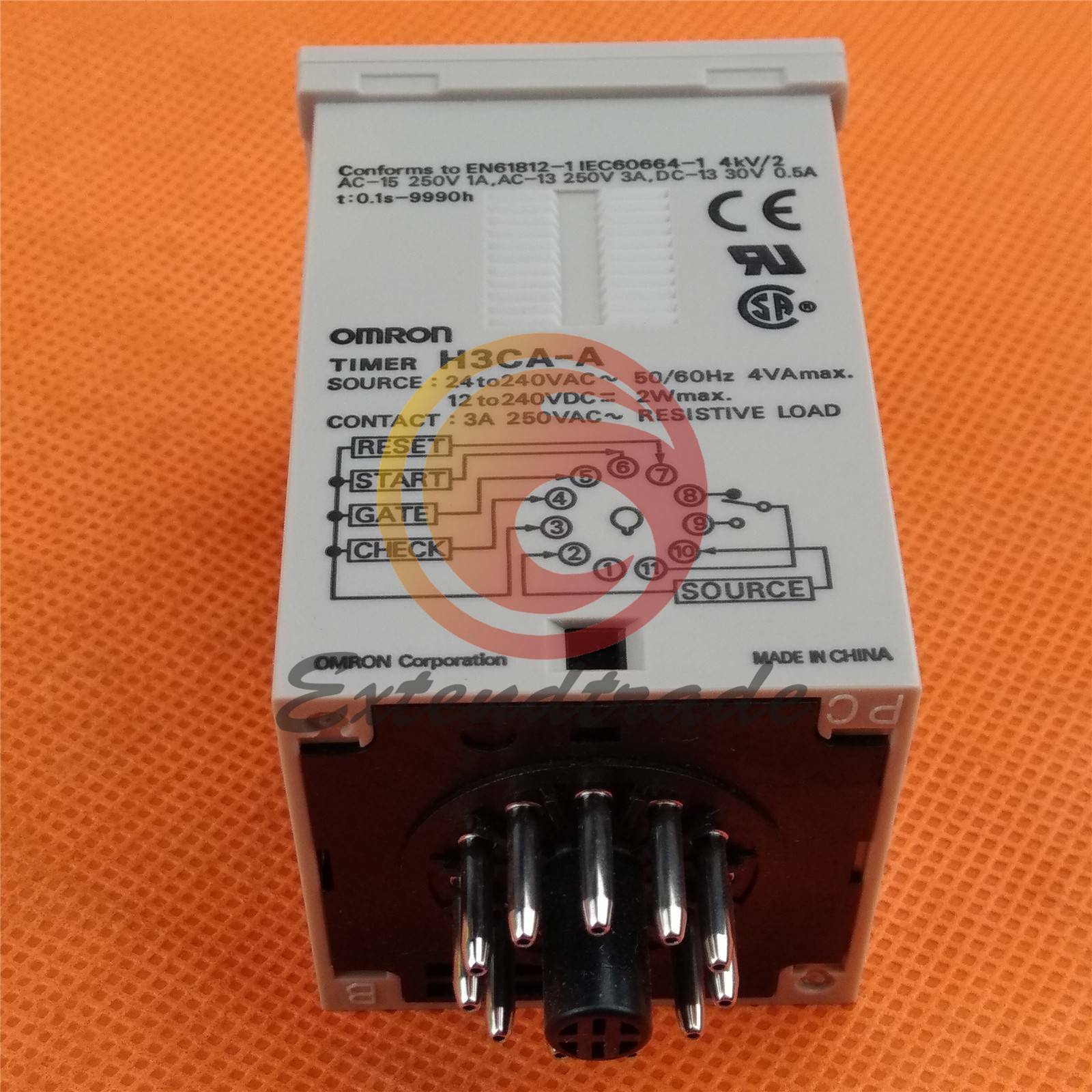 1PCS Omron Timer H3CA-A 24-240VAC/VDC NEW | eBay