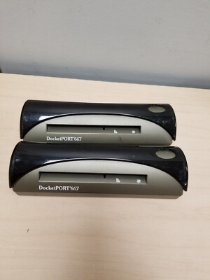 PARTS! LOT OF 2 Ambir DocketPort 667 ID Card Sheetfed Scanner DP667 # ...