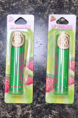 2 Lip Smackers 50 Years Anniversary Lip Balm Watermelon Flavor Lip ...