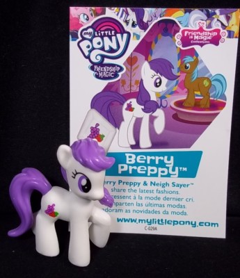 MLP Friendship is Magic Open blind bag Berry Preppy 1.75" NEW 2017 | eBay