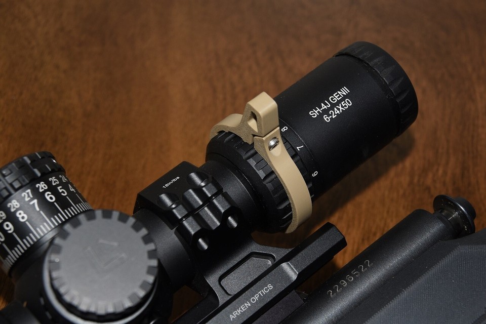 Carbon Fiber Parallax Scope Throw Lever for Arken Riflescopes | eBay