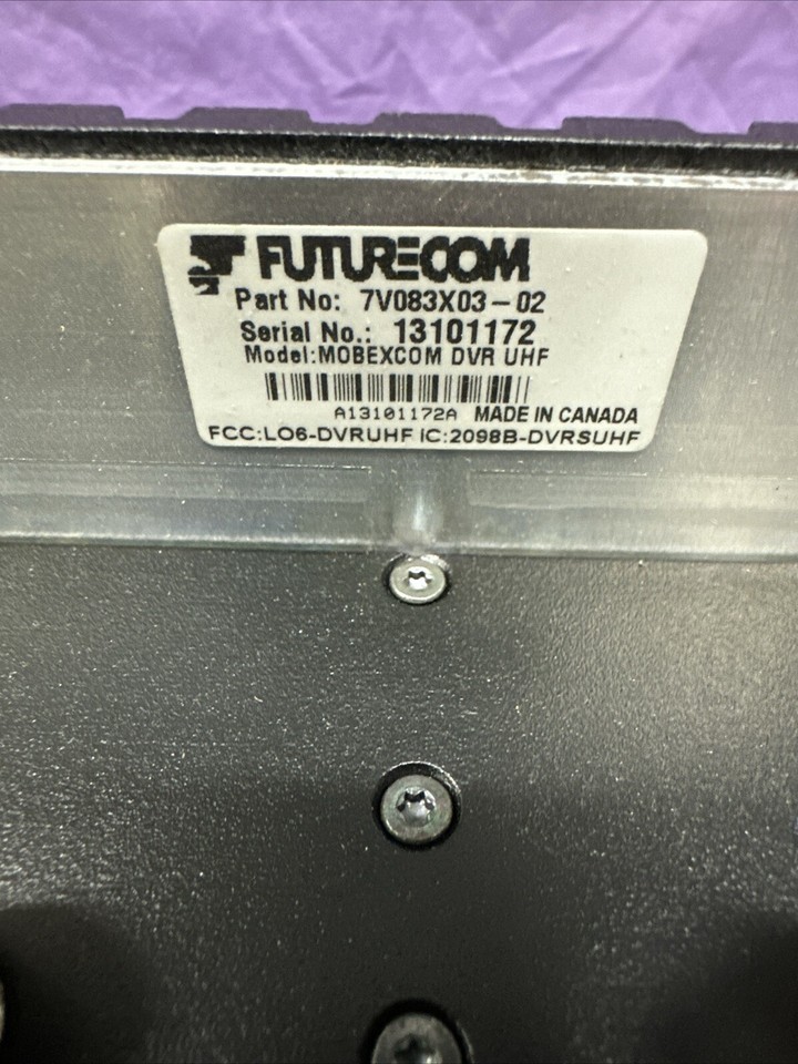 Motorola Futurecom Mobexcom DVR UHF 7V083X03-02 | eBay