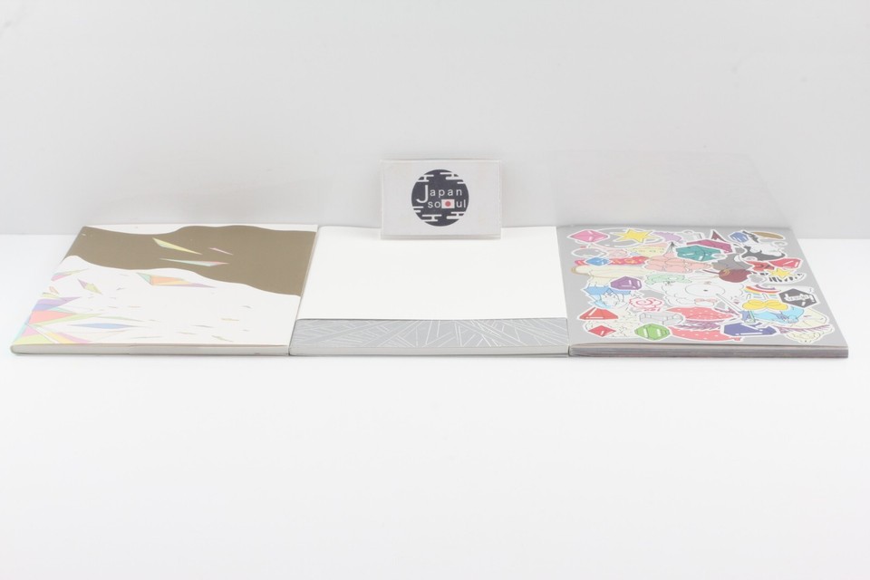 Houseki No Kuni Art Book Set of 3 Haruko Ichikawa Land of the Lustrous ...