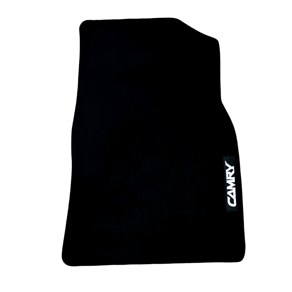 Car Floor Mats For Toyota Camry Velour Waterproof Black Carpet Rugs ...