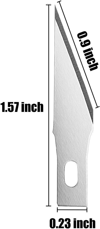 100 PCS Blades #11 Knife style for Exacto x-Acto Hobby For Multi Tool ...