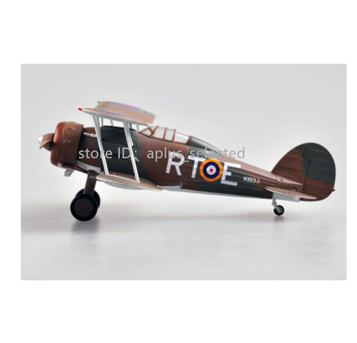 1/72 Scale Plane Gladiator Biplane Fighter WWI World War 1 Model ...