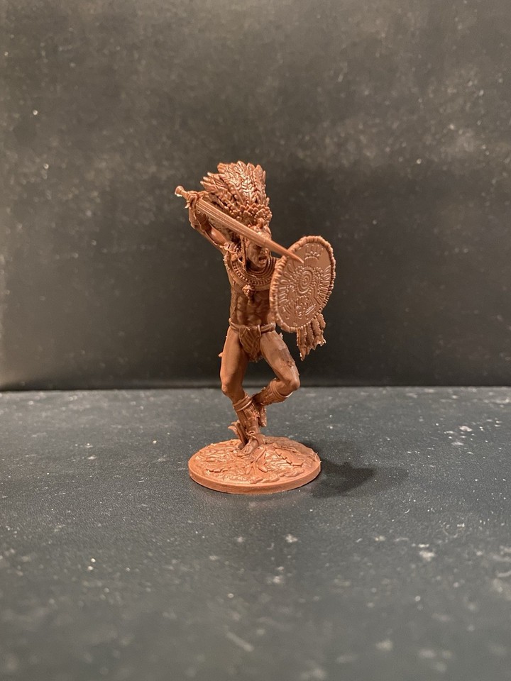 TIHONFIGUREN AZTEC WARRIORS. 5 FIGURES. PLASTIC | eBay