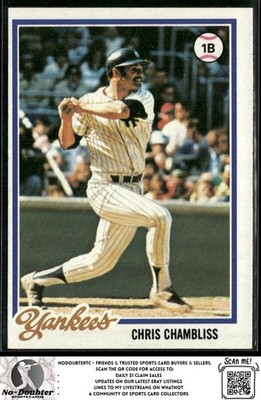 1978 Topps #485 Chris Chambliss New York Yankees 78TB | eBay