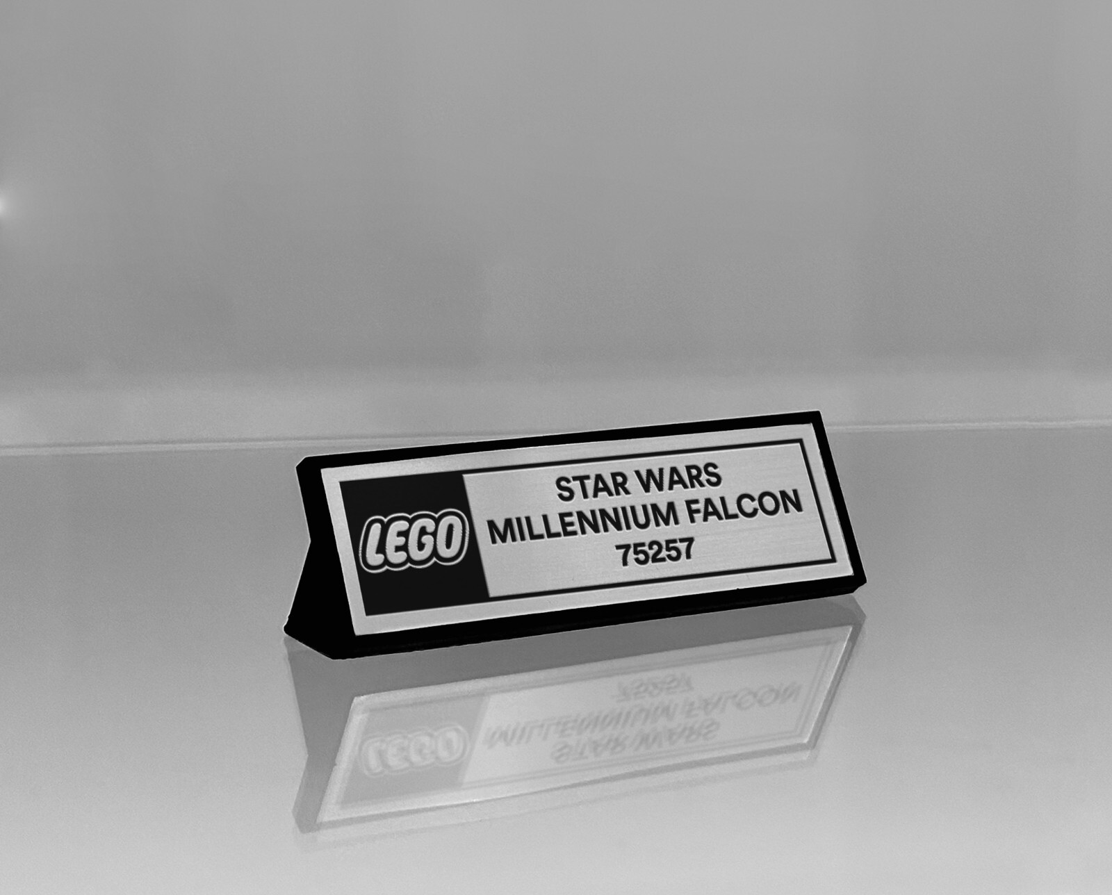 Custom Lego Name Plate Free Standing Plaque Set Kit Minifigures Star ...