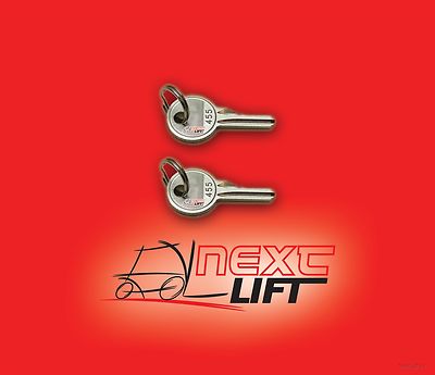 NEW GENIE SCISSOR LIFT KEY SET LOT OF 2 - FITS GS-1530 GS1530 GS-1930 ...