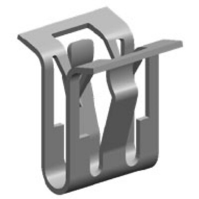 50 U-Base Metal Clips STANLEY® Engineered Fastening, Warren U-Base ...