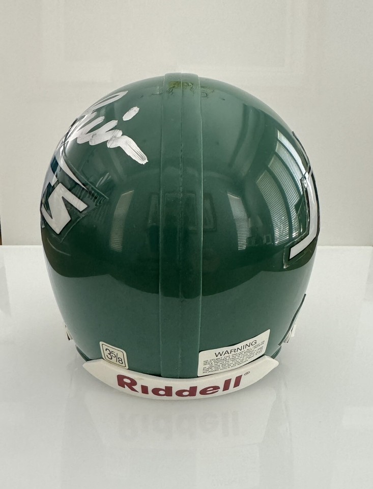 Ken O'Brien, #1 Pick - Riddell Mini-Helmet Autograph, New York Jets | eBay
