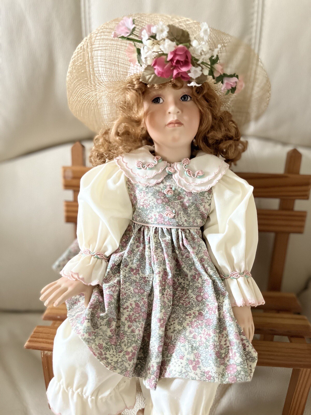 1994 Caroline by Pamela Phillips Sweethearts of Summer Georgetown Porcelain Doll | eBay