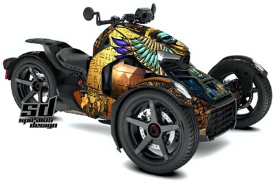 Can Am Ryker Sport Rally 600 900 ACE Graphic Wrap Decal Kit "Egypt" | eBay