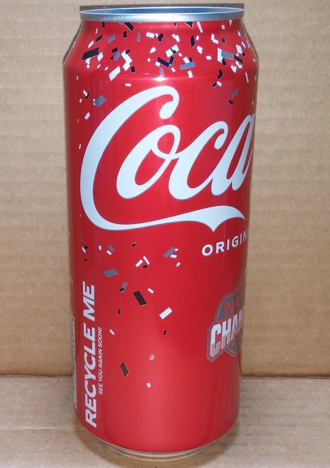 Coke Coca-Cola 16 oz Can - Ohio State Buckeyes National Champions ...