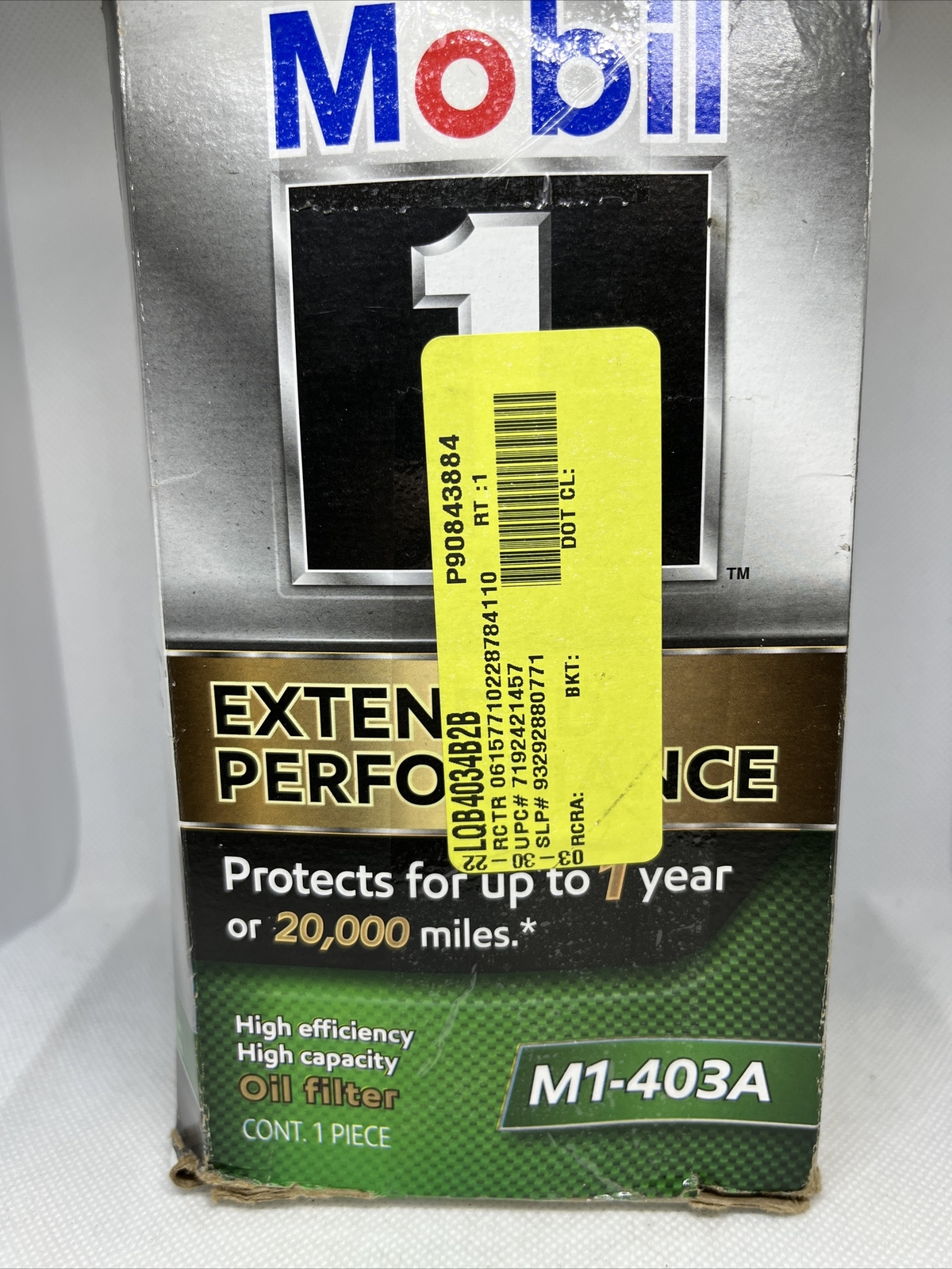 MOBIL-1 M1-403A - cross reference oil filters | oilfilter ...