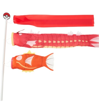 Pokemon Center Original Magikarp Gyarados Carp Streamer Nobori Flag ...