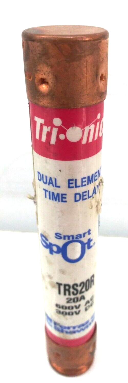 FERRAZ/SHAWMUT TRIONIC DUAL ELEMENT TIME DELAY FUSE, TRS20R 20 AMPS ...