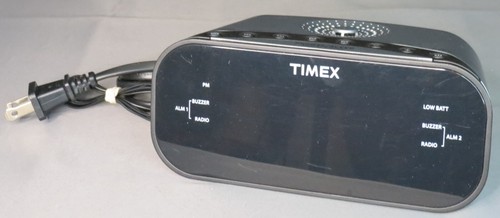 Timex Large Display AM/FM Alarm Clock Radio, Red LED Display, T231 ...