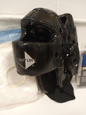MMA-Century Student Sparring Martial Arts Head Gear Black Adult M/L ...