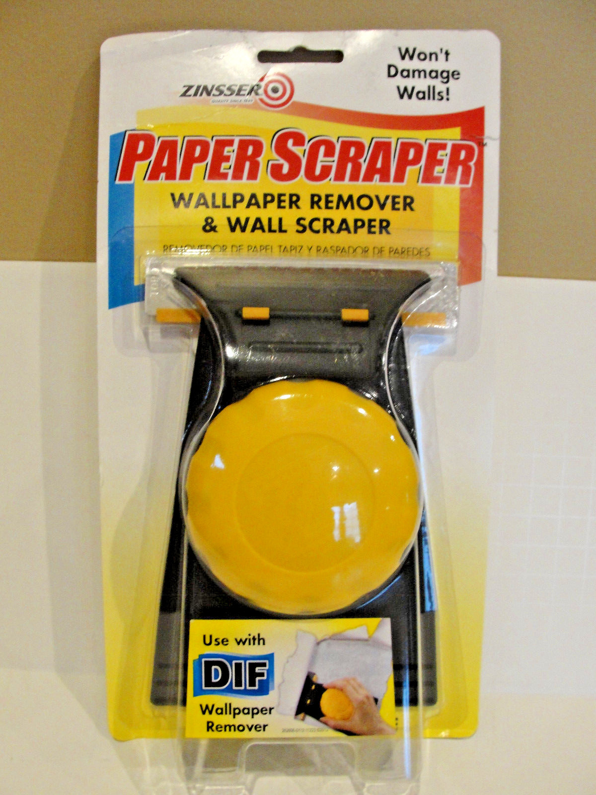 Zinsser Paper Scraper Wallpaper Remover & Wall Scraper, No. 2986 *New ...