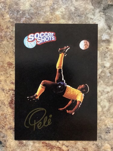 1993 Soccer Shots Pele Brazil National Team Promo Card NM-MINT | eBay