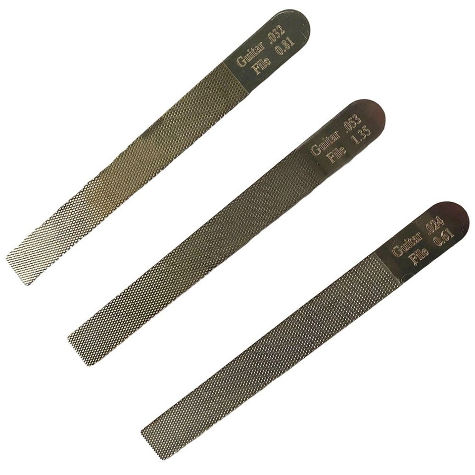 Effective Guitar Nut File Luthier Fret Crowning Tool Set for Smooth ...