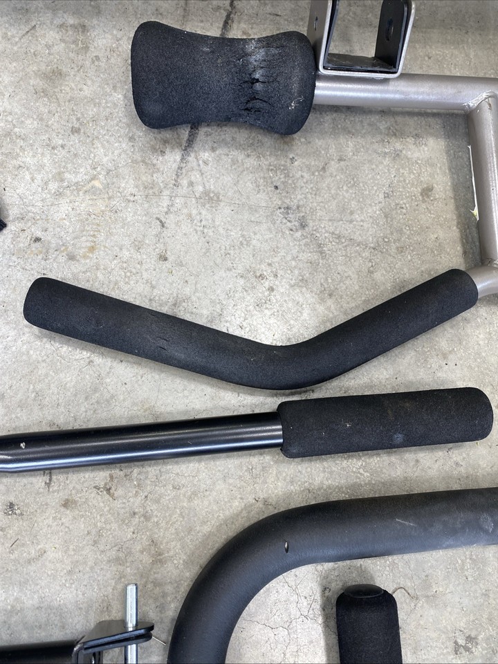 Total Gym 1700 Club Exercise Fitness Machine- Wing Bar Dip Bars ...