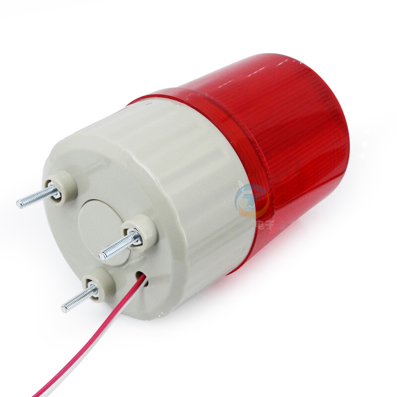 12V 24 220V Red LED Strobe Rotating Signal Warning Light Safety Alarm ...