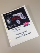 Ford 9n 2n 8n Tractor Assembly Parts Manual Catalog Book Exploded View ...